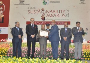 President of India Confers CII-ITC Corporate Sustainability Awards 2012