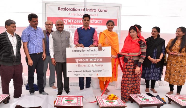 Heritage Restoration and Waste Management by InterGlobe Foundation